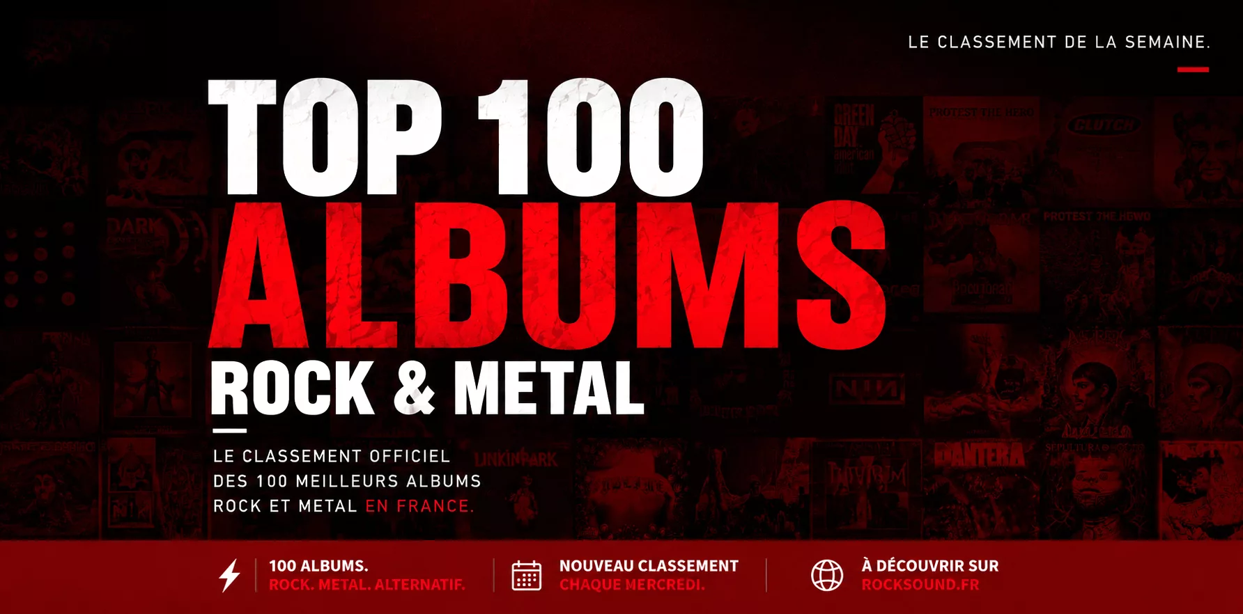 Top Albums Rock & Metal – Classement Hebdomadaire En France – Rock Sound